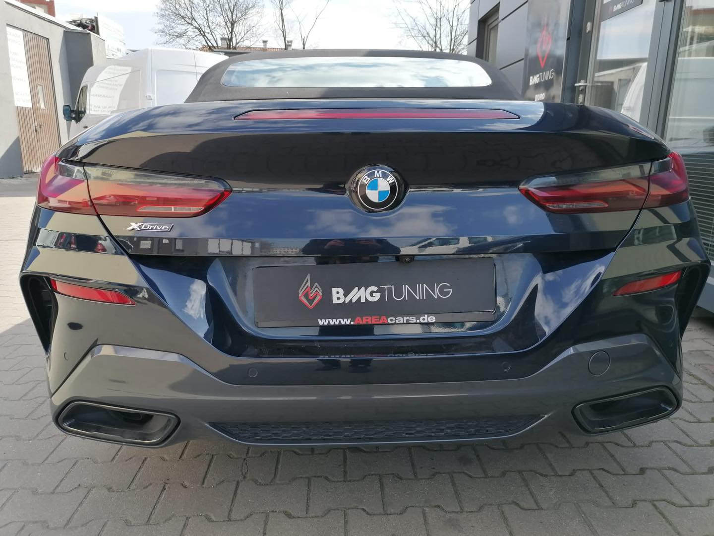 Tuning aktywnego wydechu w BMW 840D | BMG Tuning