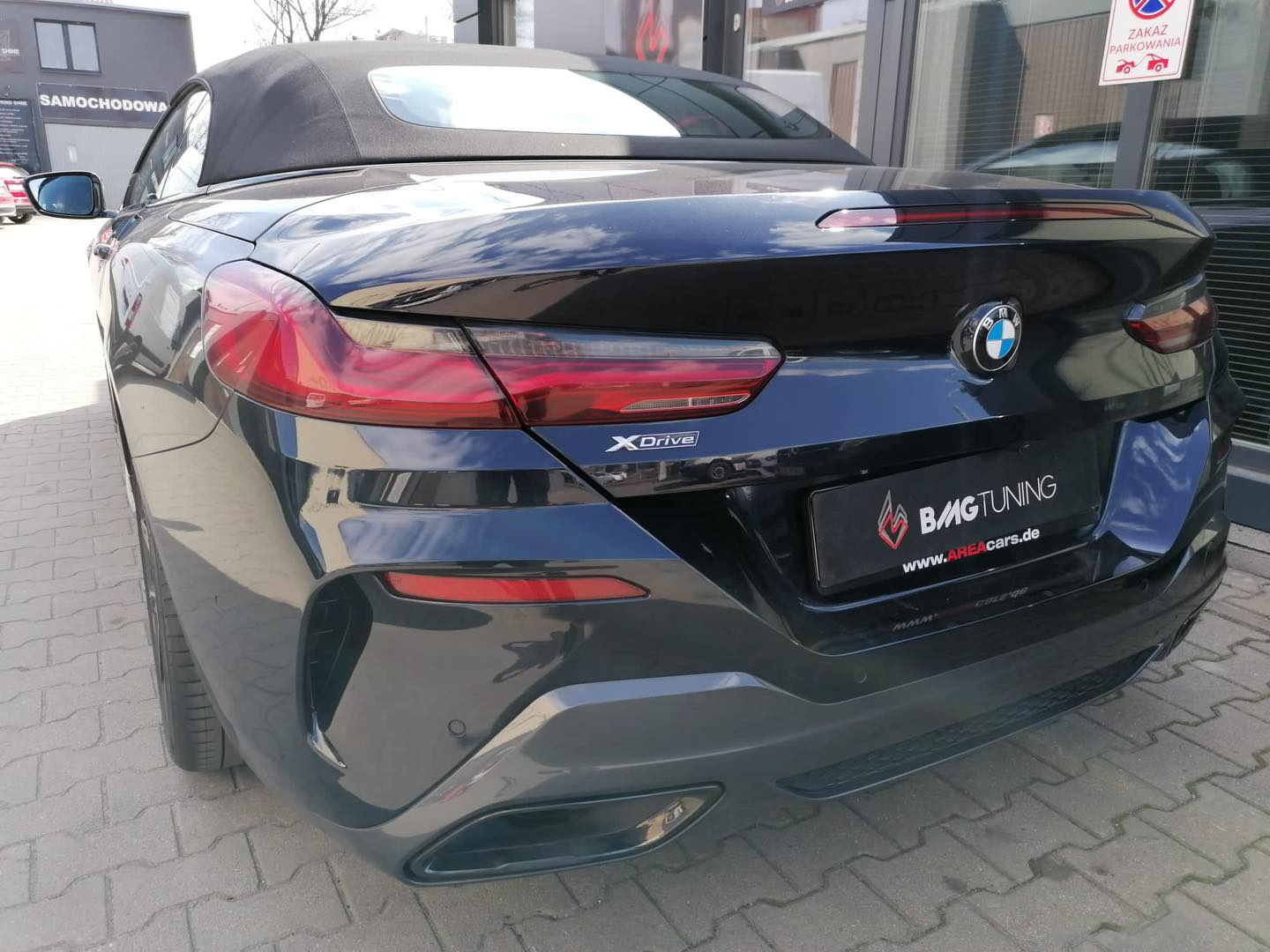 Tuning aktywnego wydechu w BMW 840D | BMG Tuning