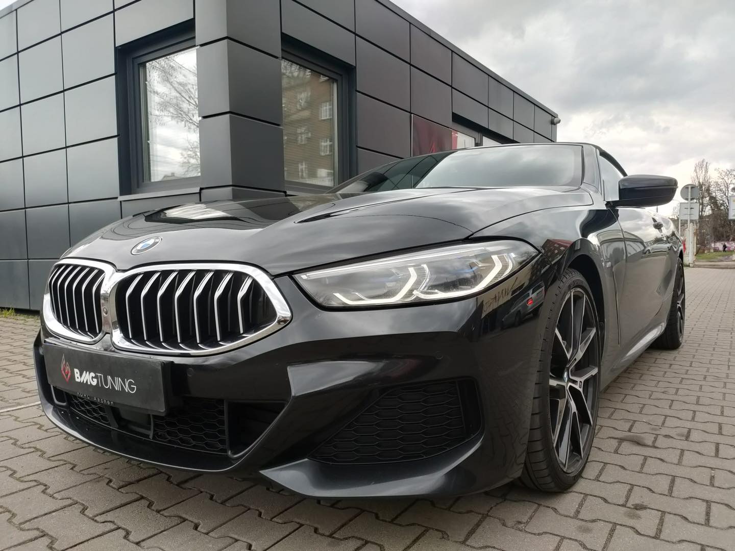 Aktywny wydech w BMW 840D | BMG Tuning