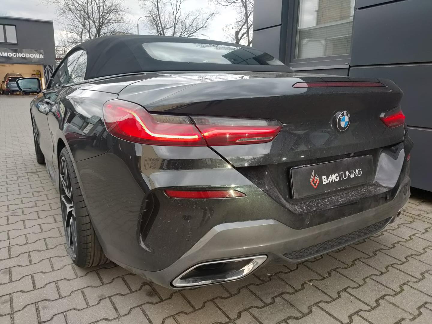 Aktywny wydech w BMW 840D | BMG Tuning