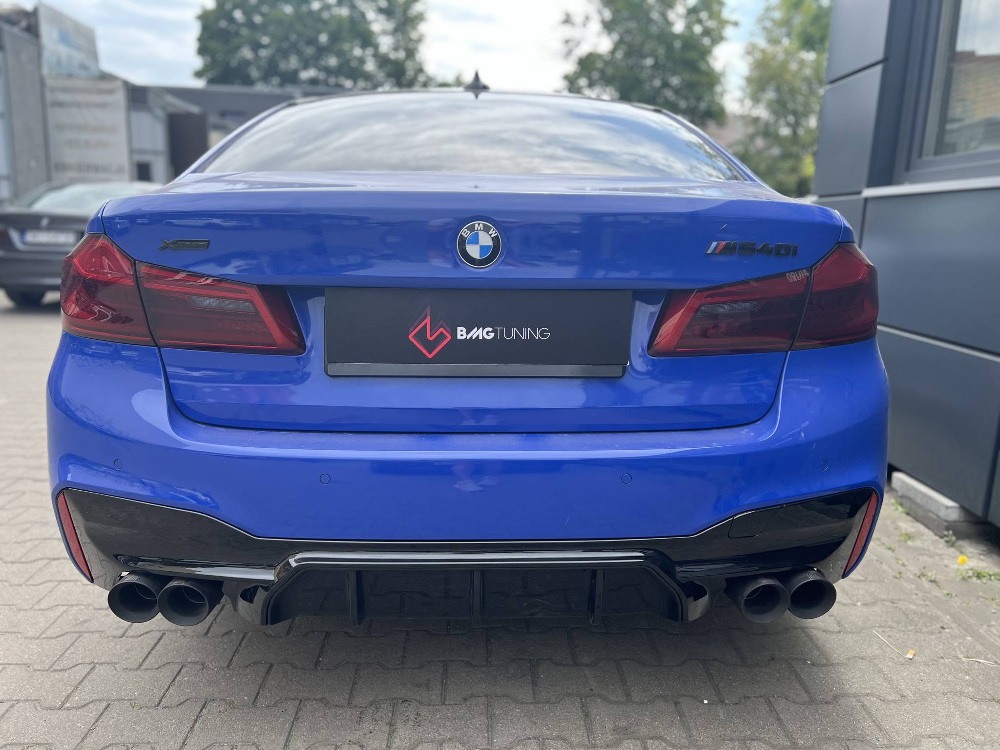 BMW 540i Tuning STAGE2. ECU + TCU + Armytrix | BMG Tuning