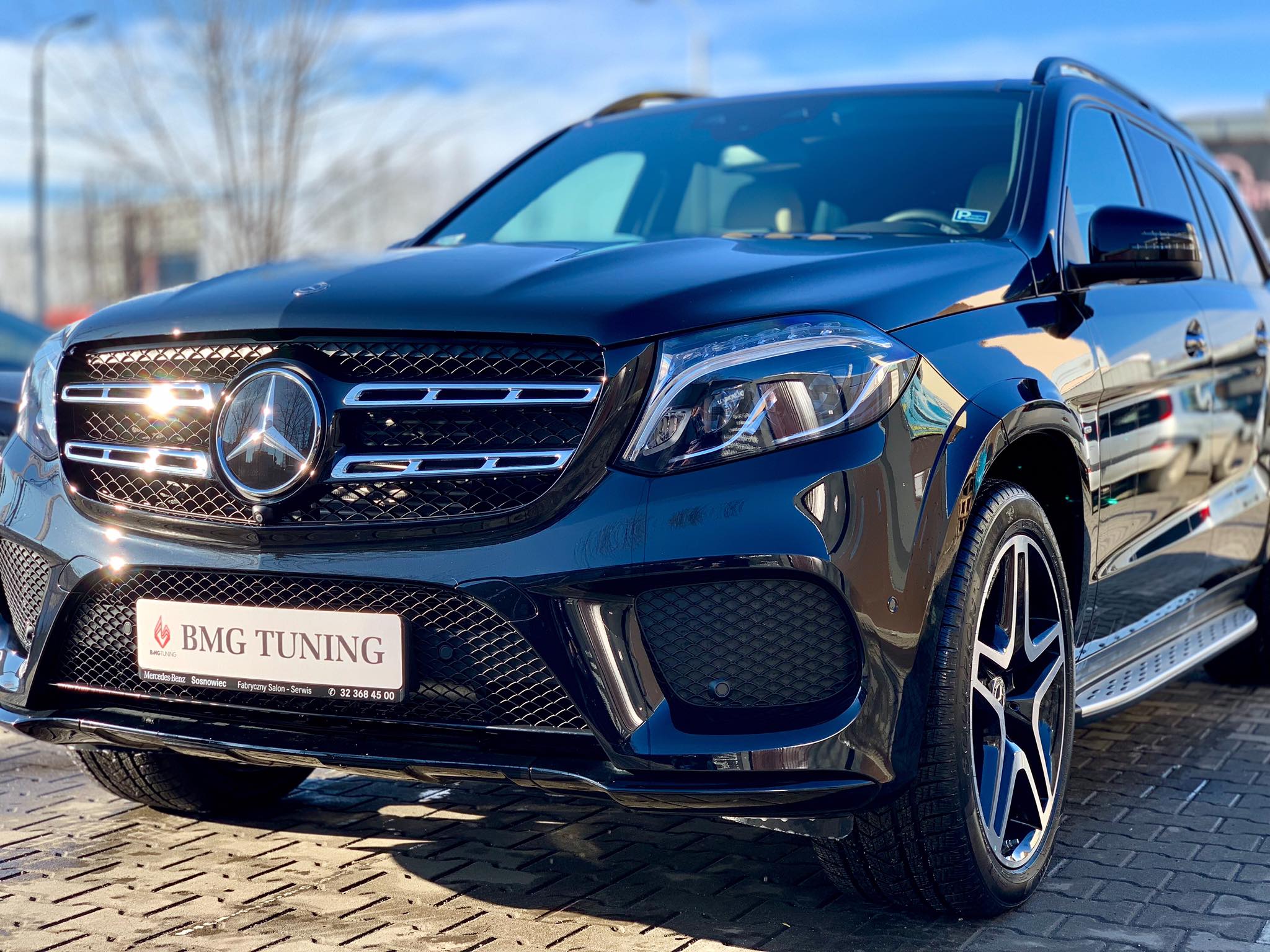 Aktywny wydech w Mercedesie GLS 350D | BMG Tuning
